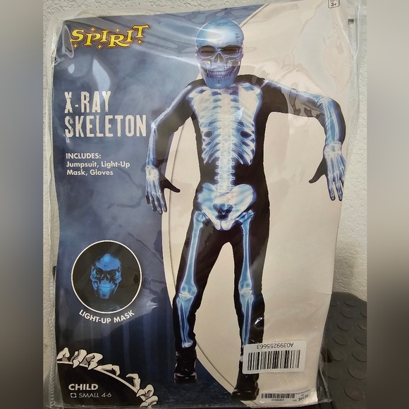 Costumes | Spirit Halloween Xray Skelton Costume | Poshmark